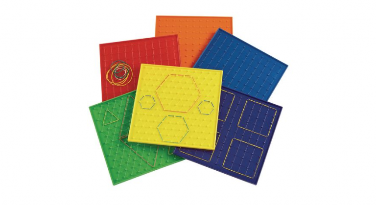 O que é um Geoplano - Aprender Matemática - Abecedário da Educação